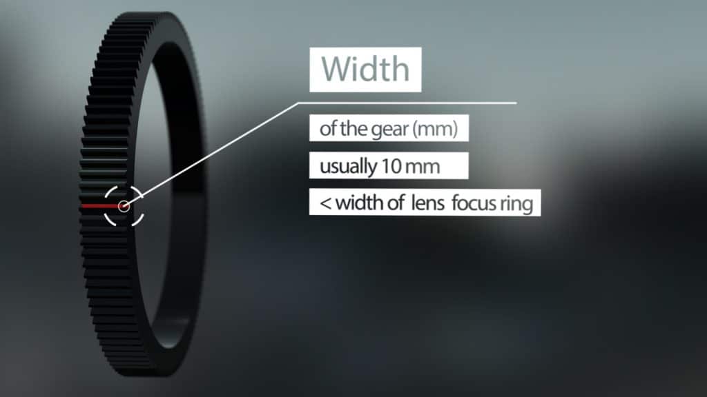 Custom Follow Focus Gear for any lens